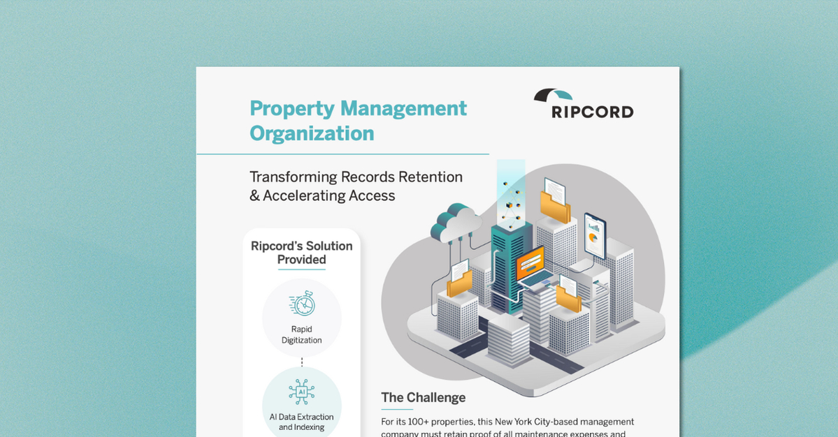 Property Management Organization Case Study | Ripcord